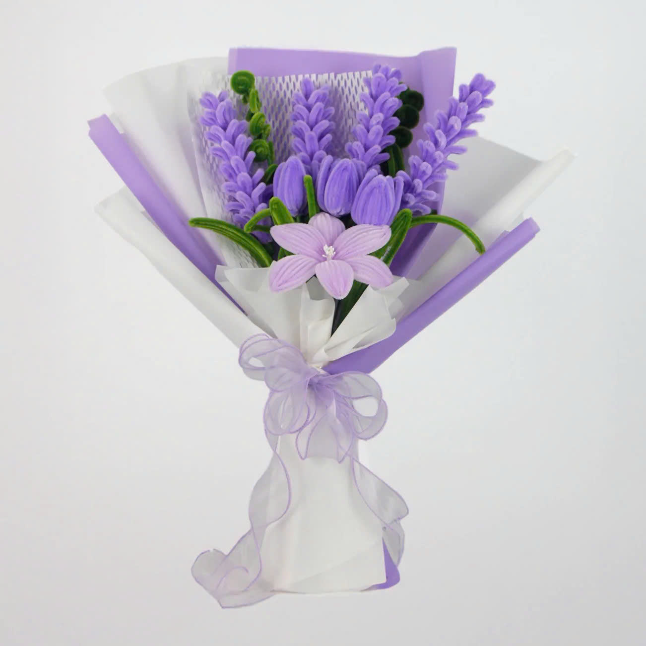 DIY Kit of Pipe Cleaner Flowers | Enchanted Essence Bouquet – Elle Blooming