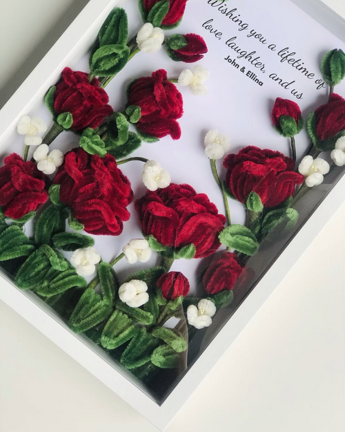 Flower Frames | Handmade & Everlasting Floral Gift - Décor – Elle Blooming